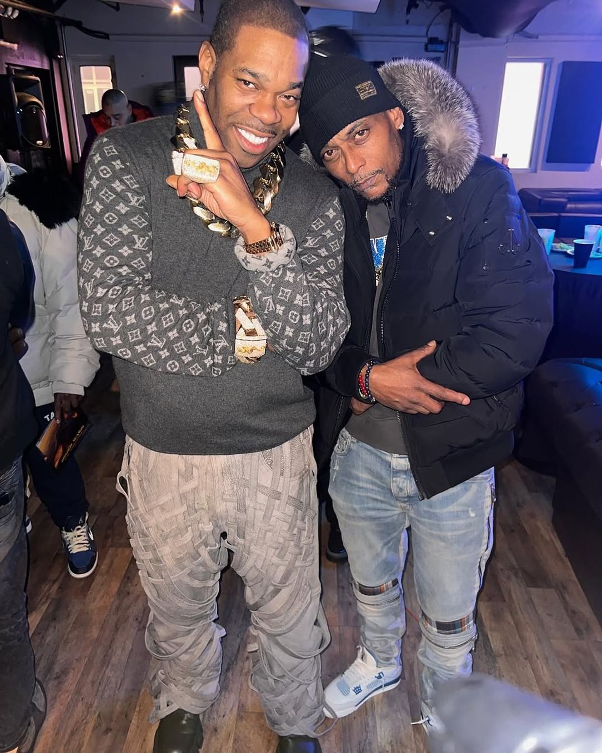 Busta Rhymes Outfit from January 23, 2025 | WHAT’S ON THE STAR?