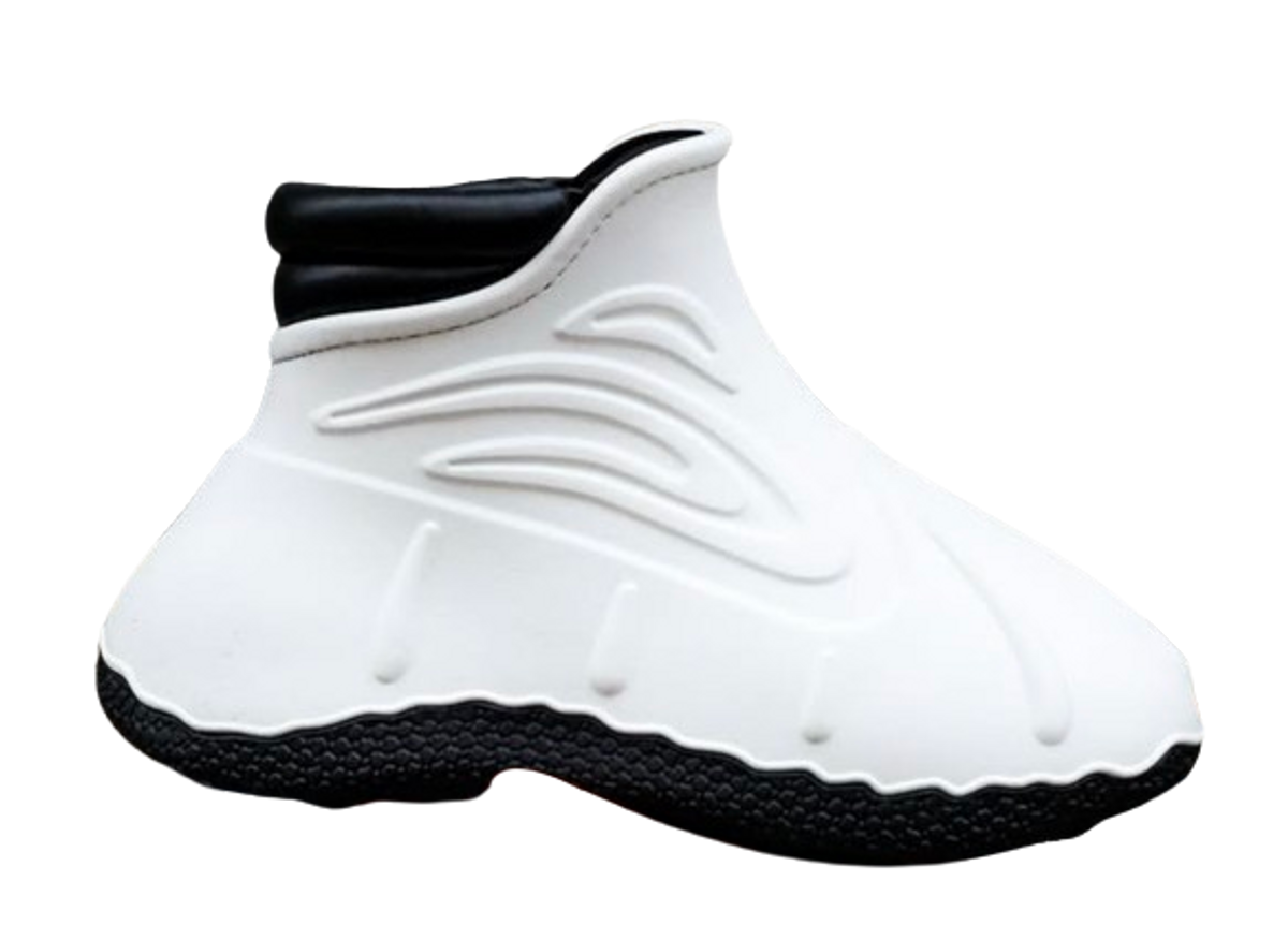 NLE Choppa × Fctry Lab White Duck Shoes | WHAT’S ON THE STAR?