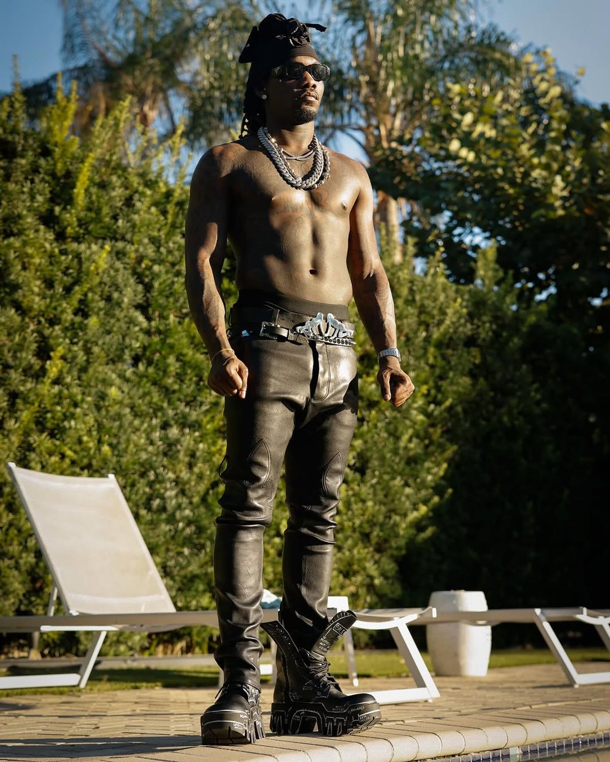 Offset Outfit from February 19, 2025 | WHAT’S ON THE STAR?