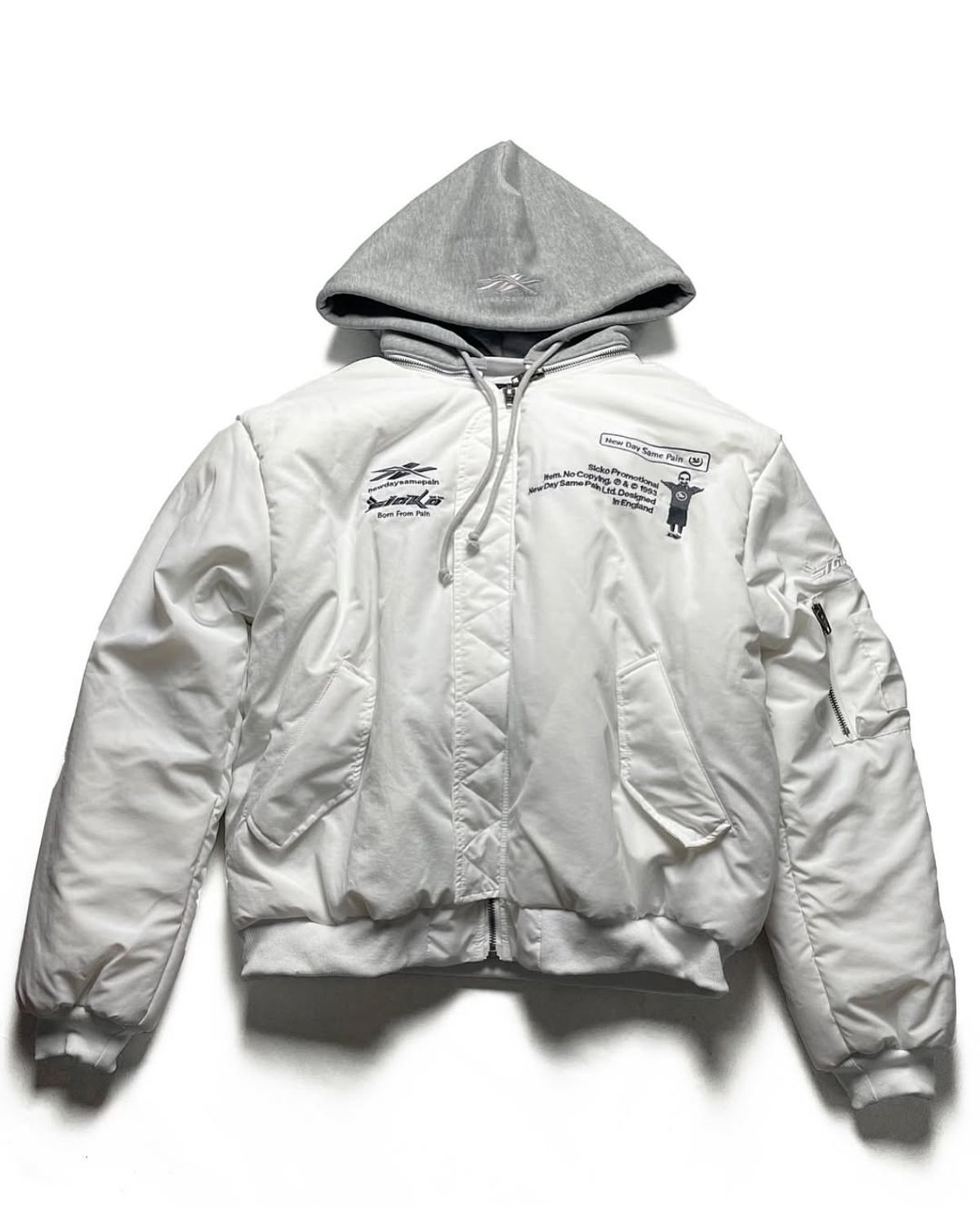 Sicko × New Day Same Pain Sport Bomber Jacket | WHAT’S ON THE STAR?