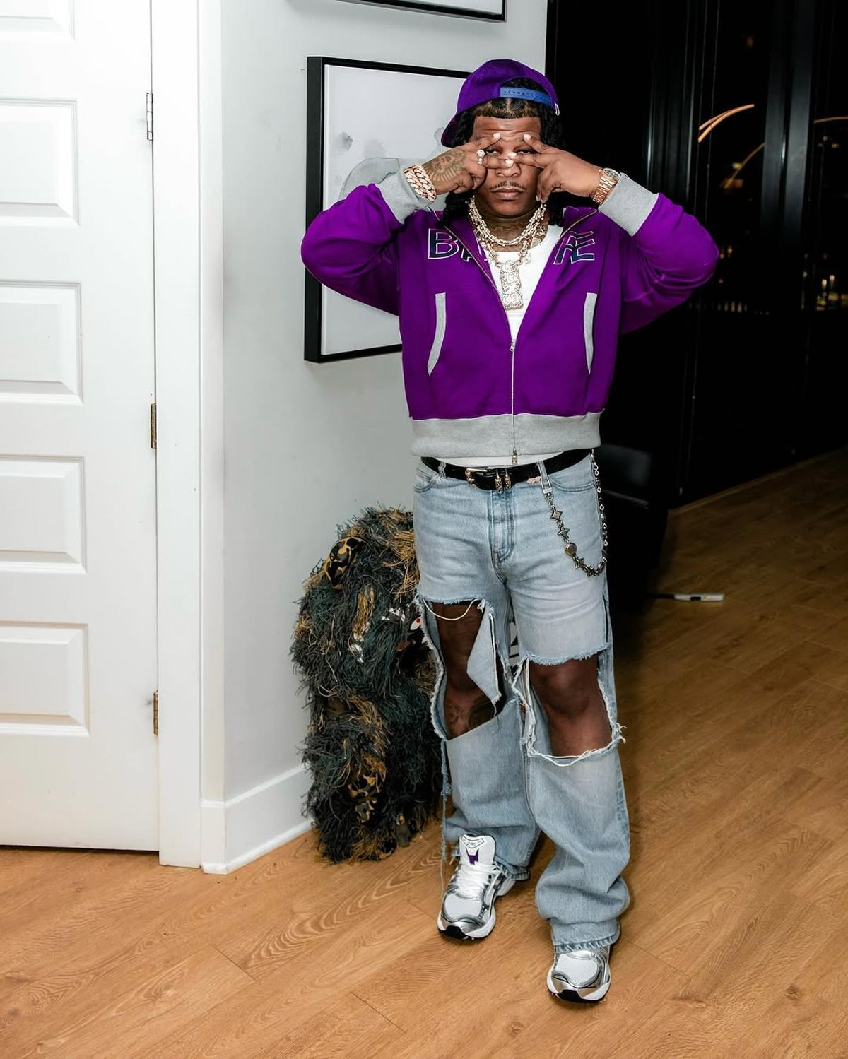 Rylo Rodriguez Outfit from April 14, 2025 | WHAT’S ON THE STAR?