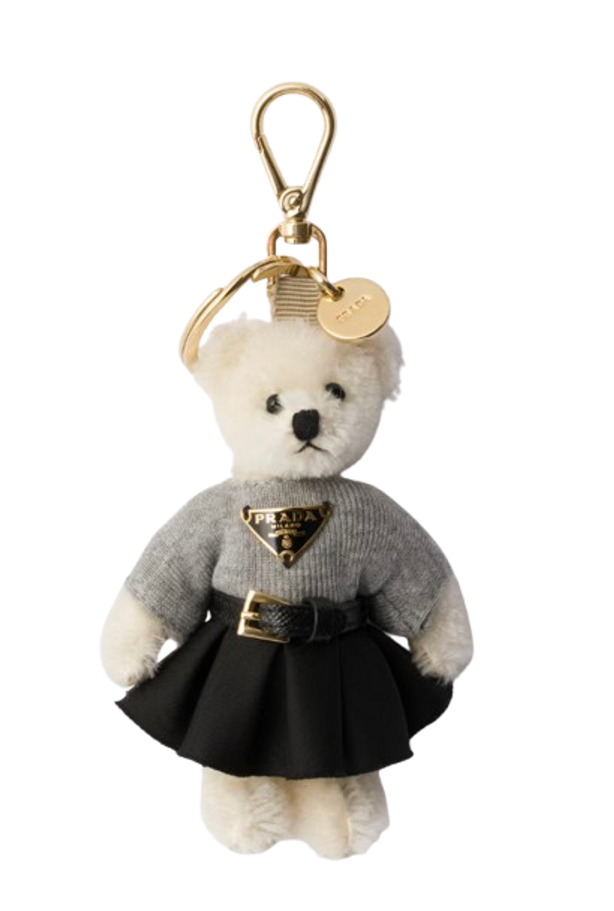 Prada Teddy bag charm with metal ring | WHAT’S ON THE STAR?