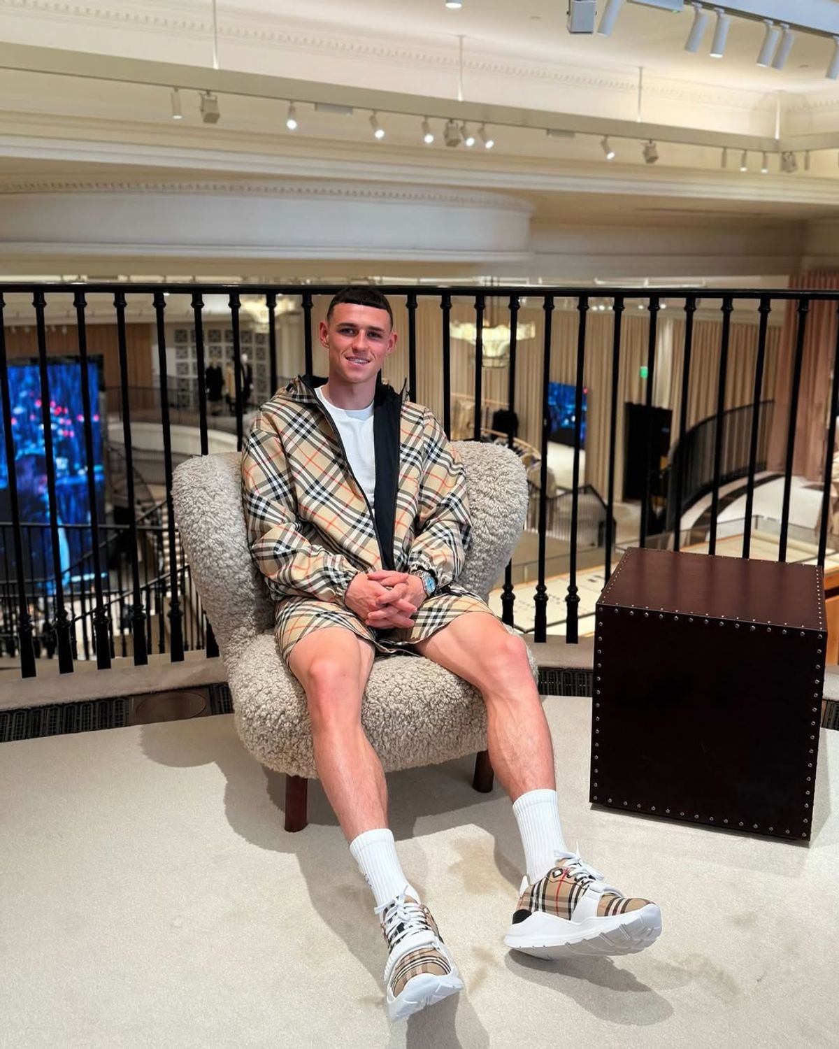 Phil Foden Outfit from May 2, 2025 | WHAT’S ON THE STAR?