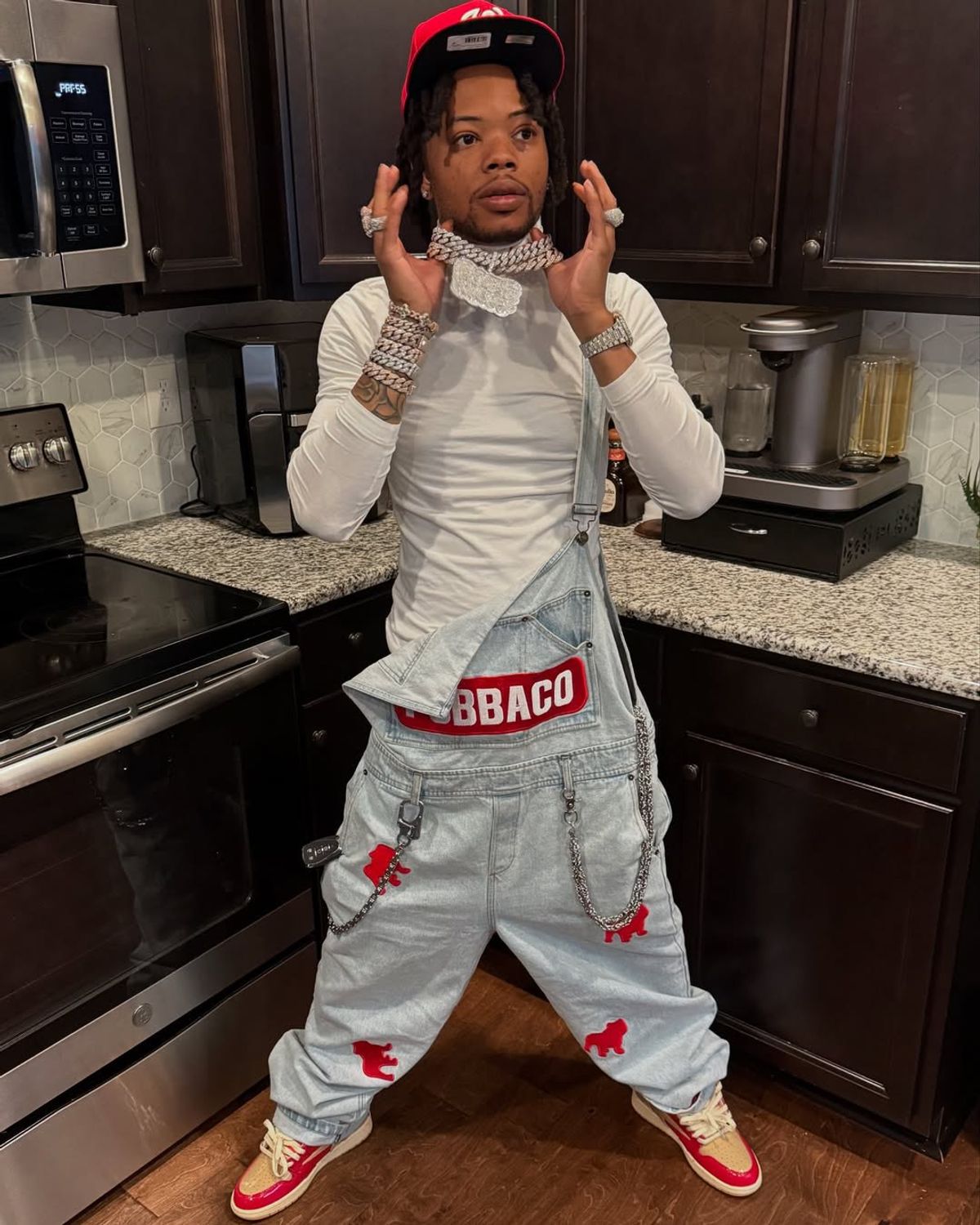 Lil Migo Outfit from May 11, 2025 | WHAT’S ON THE STAR?
