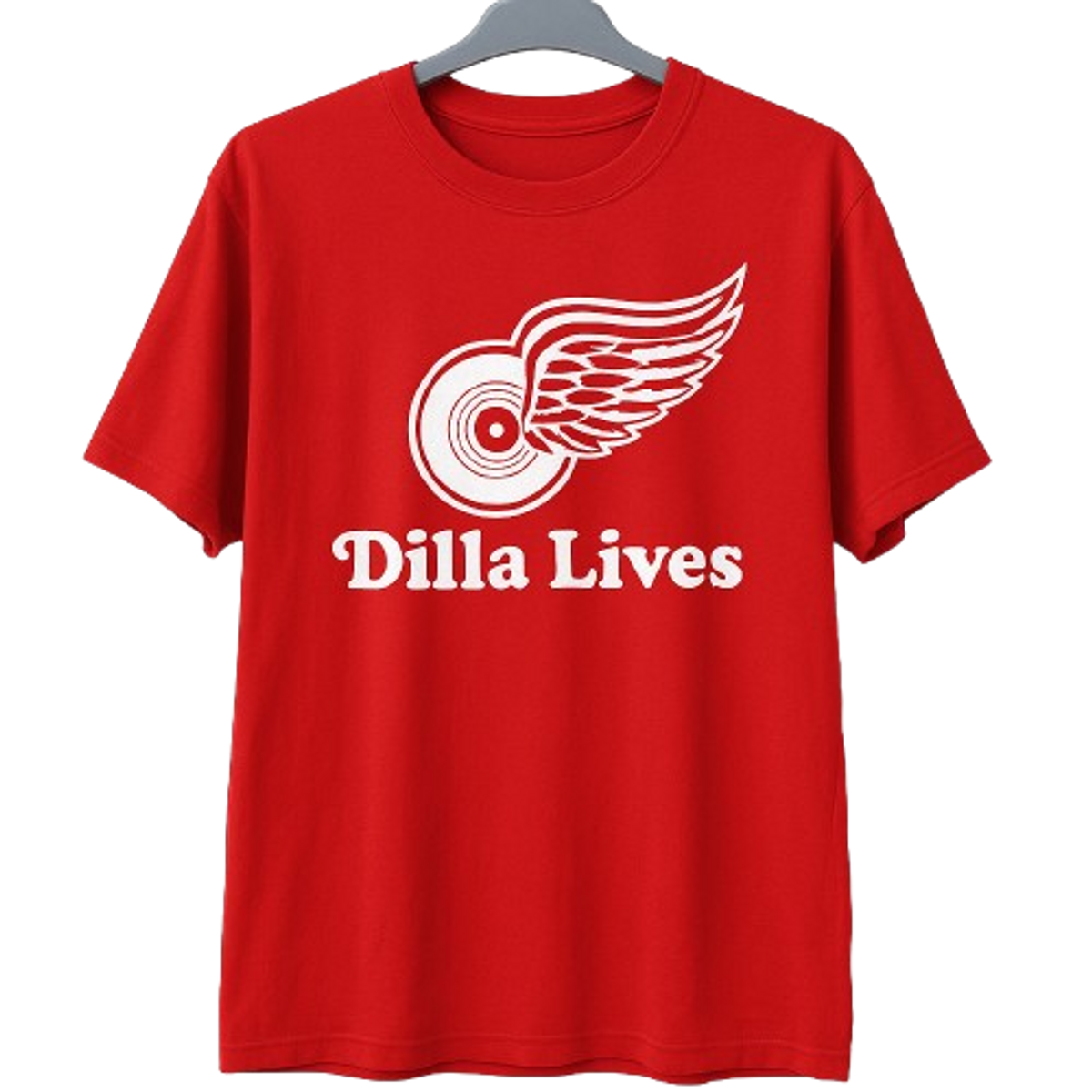 Vintage Dilla Lives Red T-Shirt | WHAT’S ON THE STAR?