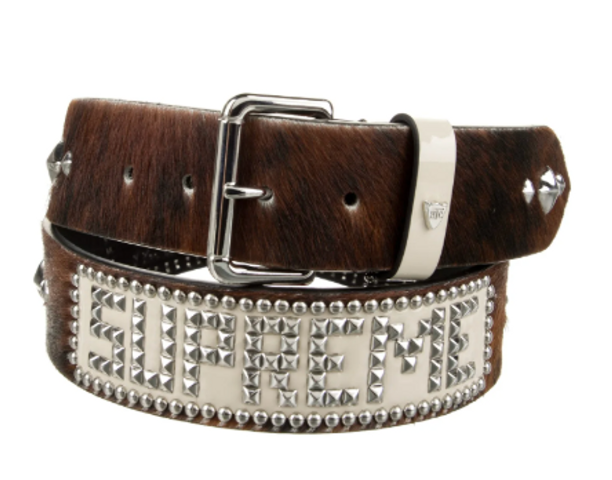 Supreme × HTC Mohair Belt | WHAT’S ON THE STAR?