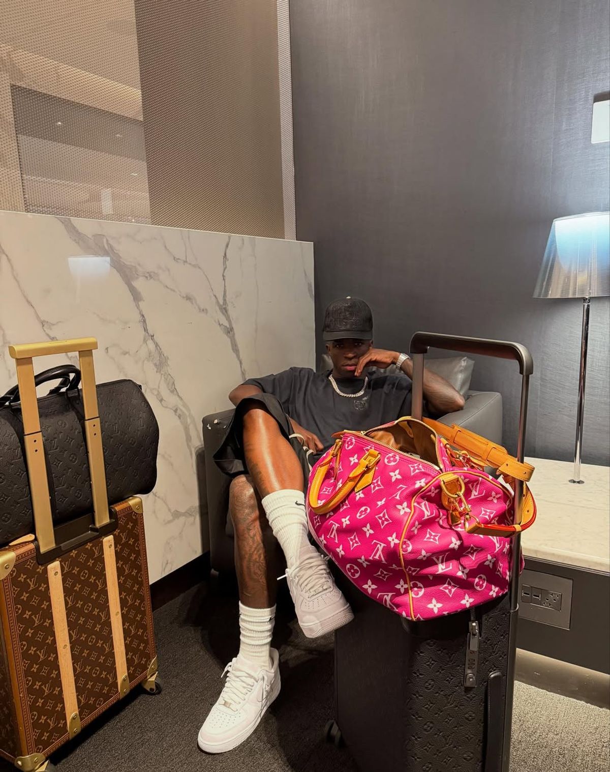 Vinicius Jr Outfit from August 1, 2025 | WHAT’S ON THE STAR?