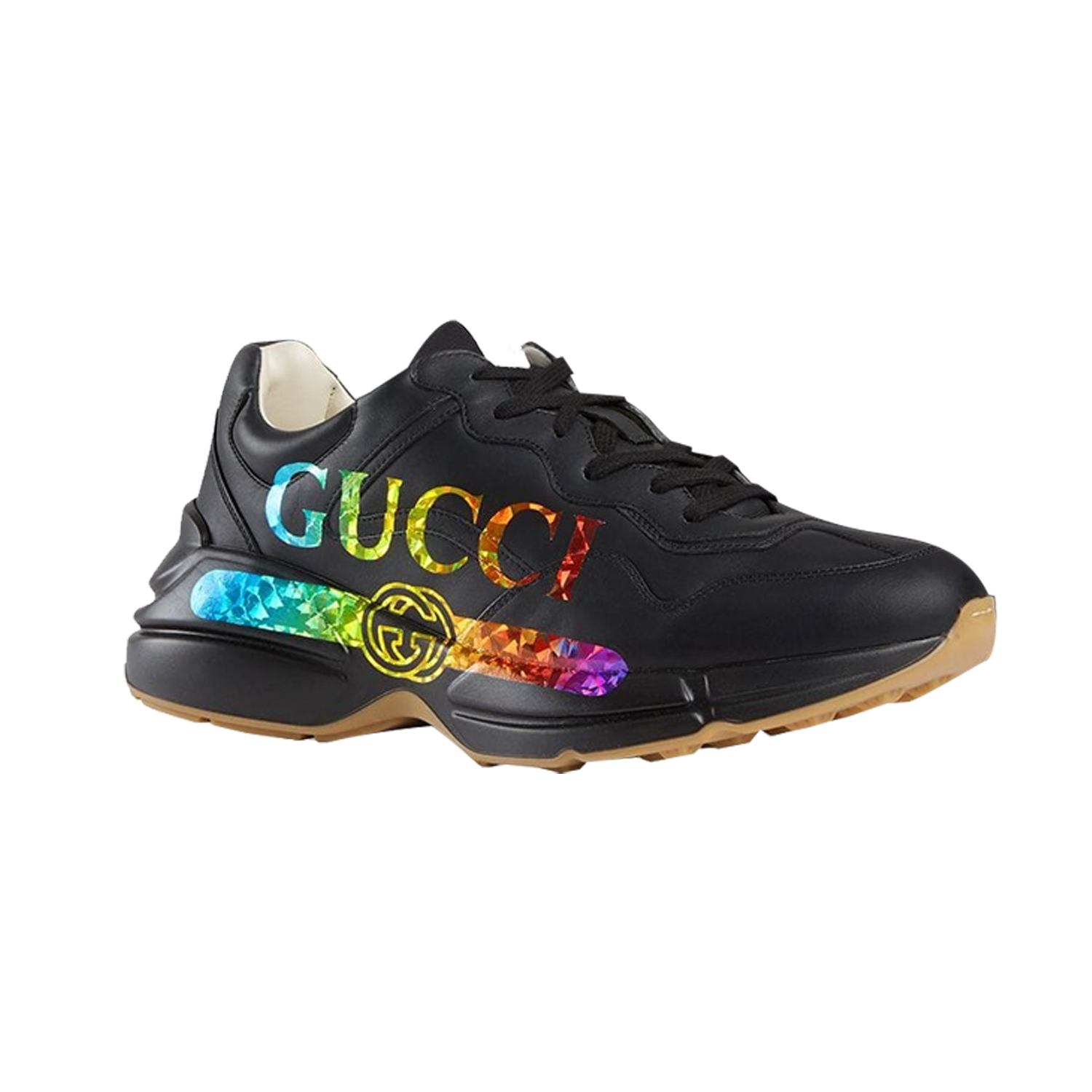 Gucci Rhyton Leather Sneaker with Gucci logo | WHAT’S ON THE STAR?