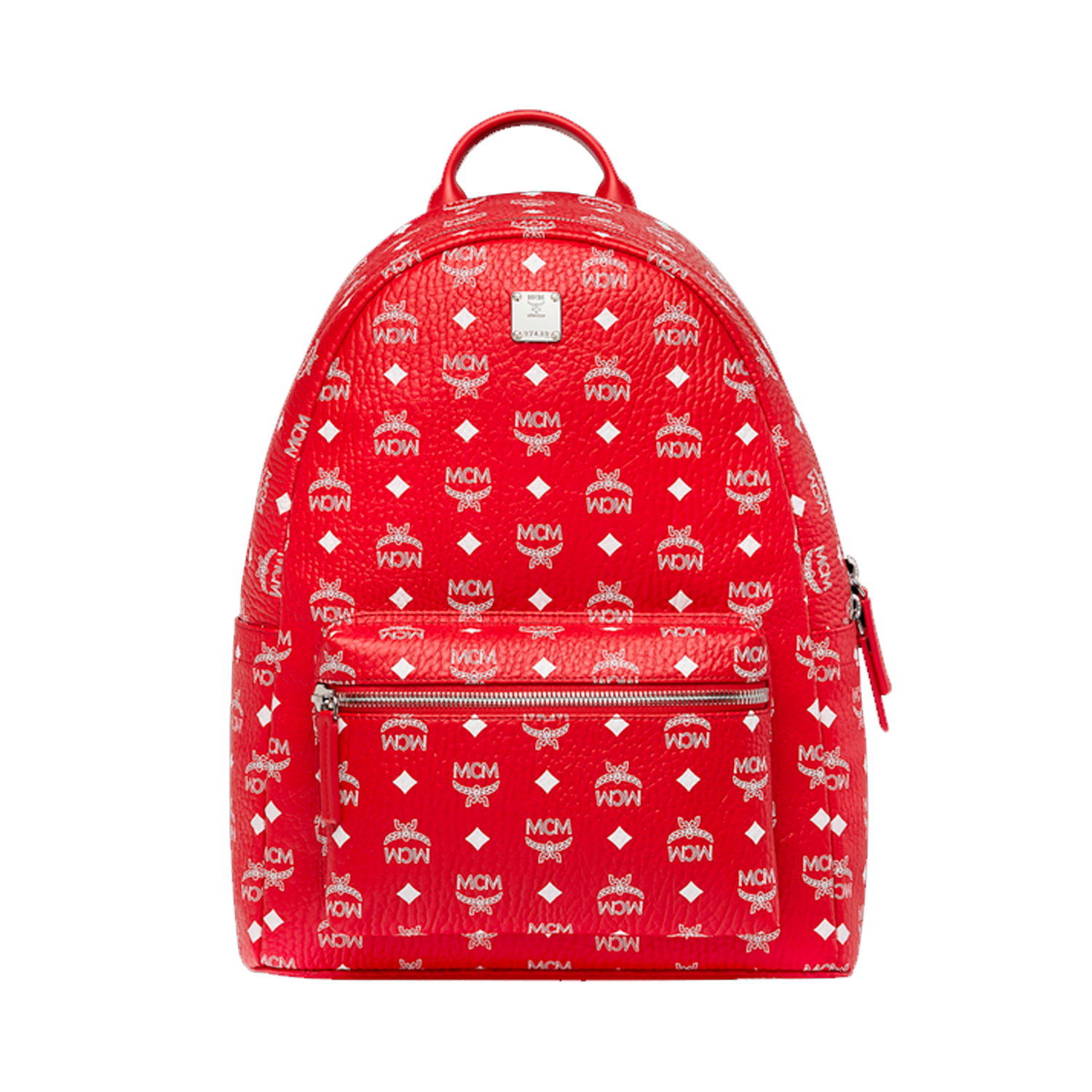 MCM Stark White Logo Backpack | WHAT’S ON THE STAR?