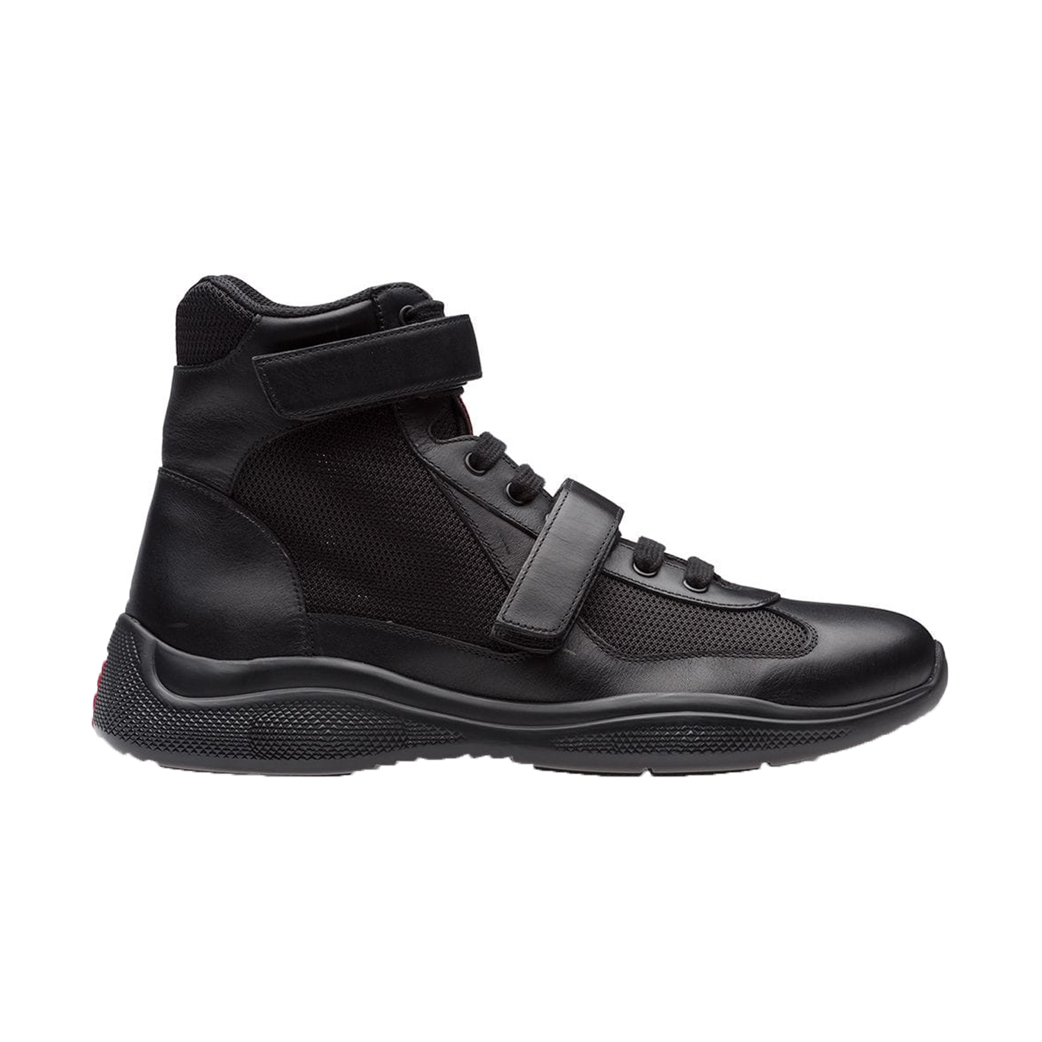 Prada Leather High-Top Sneakers | WHAT’S ON THE STAR?