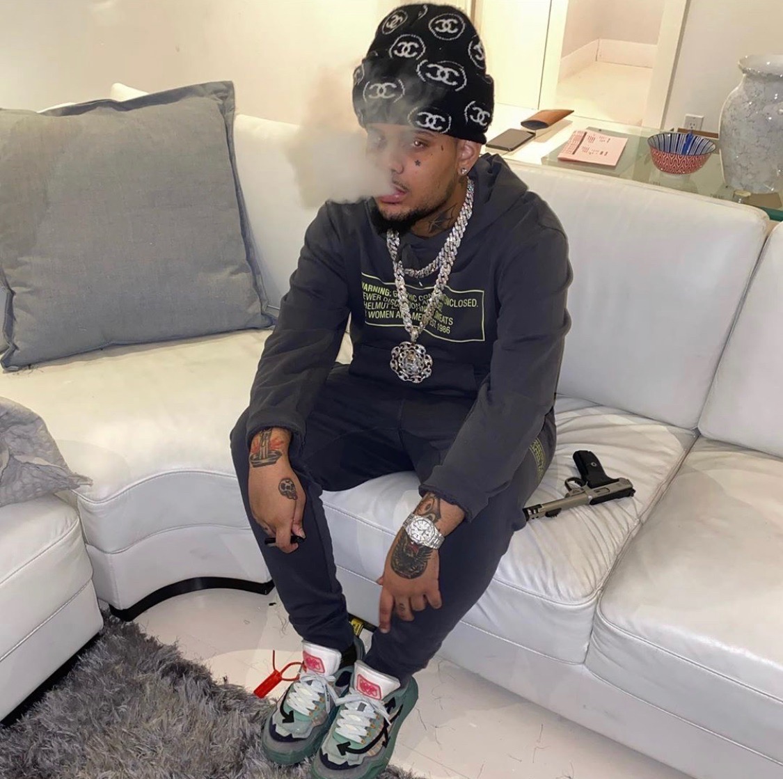 Smokepurpp Outfit from February 21, 2020 | WHAT’S ON THE STAR?