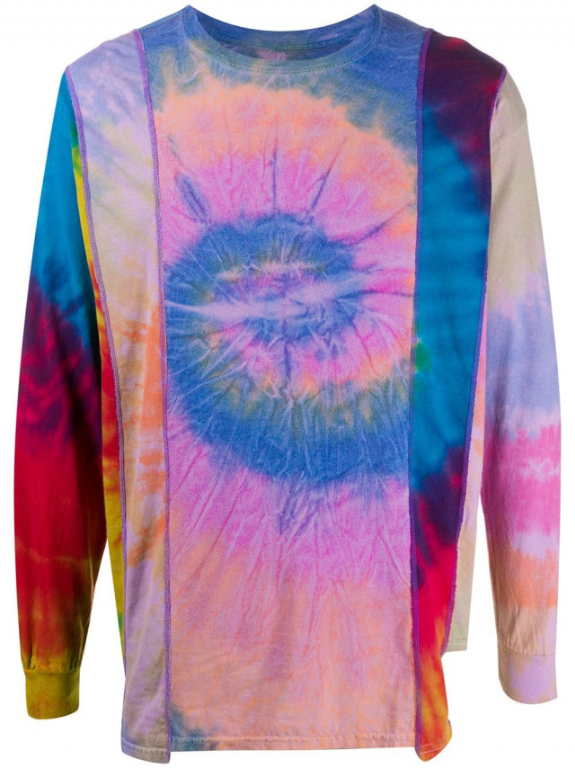 Needles Reworked Long Sleeved Tie-Dye Shirt | WHAT’S ON THE STAR?