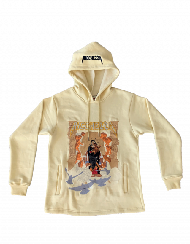 Ricchezza Forever Print Hoodie | WHAT’S ON THE STAR?