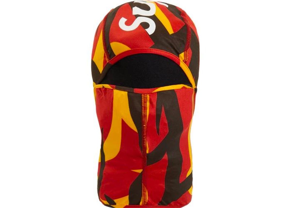 Supreme Red Camo Balaclava | WHAT’S ON THE STAR?