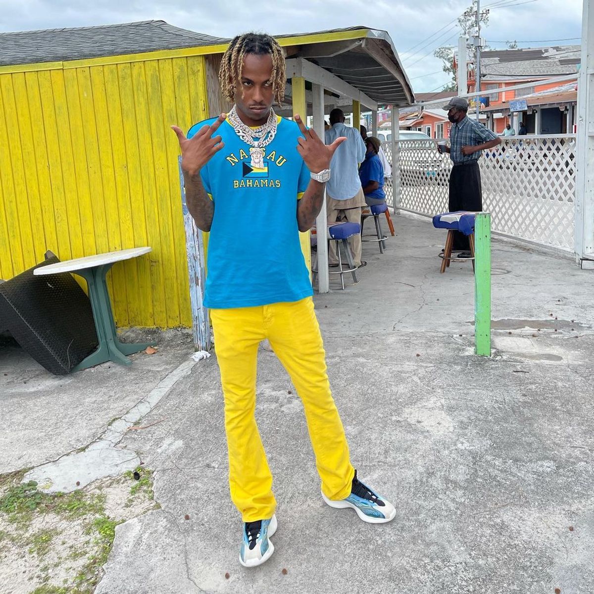 Rich The Kid Outfit from January 8, 2021 | WHAT’S ON THE STAR?