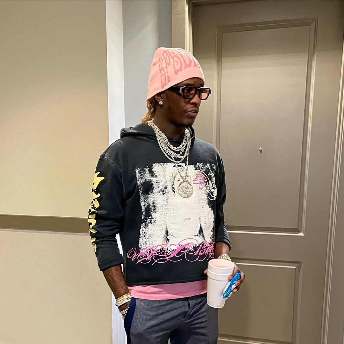 Young Thug Outfit from January 18, 2021 | WHAT’S ON THE STAR?