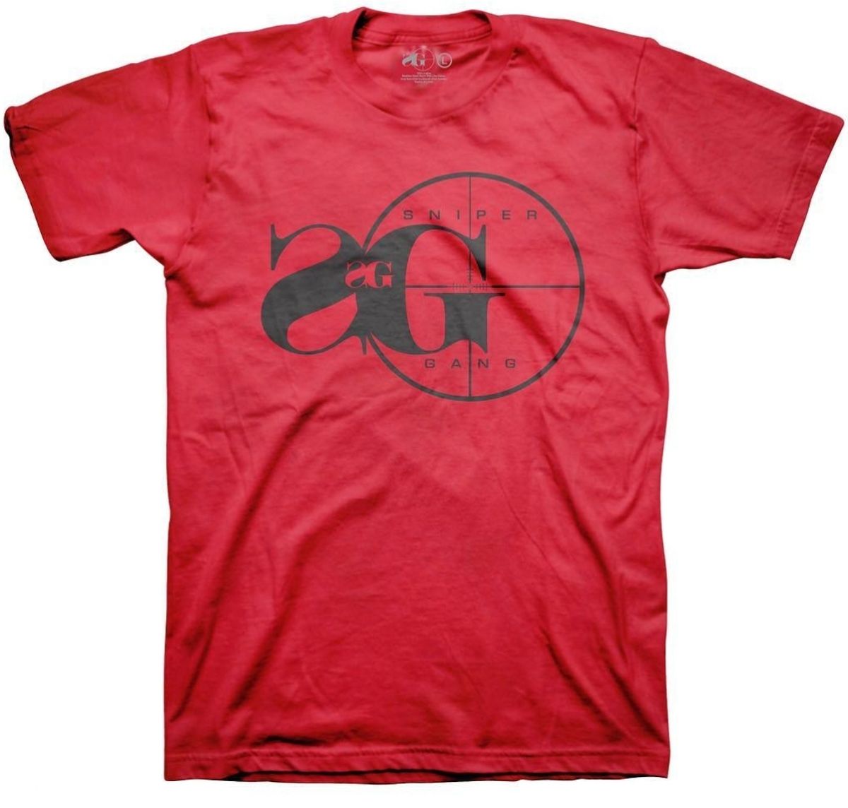 Sniper Gang Apparel Red Black Logo T-Shirt | WHAT’S ON THE STAR?