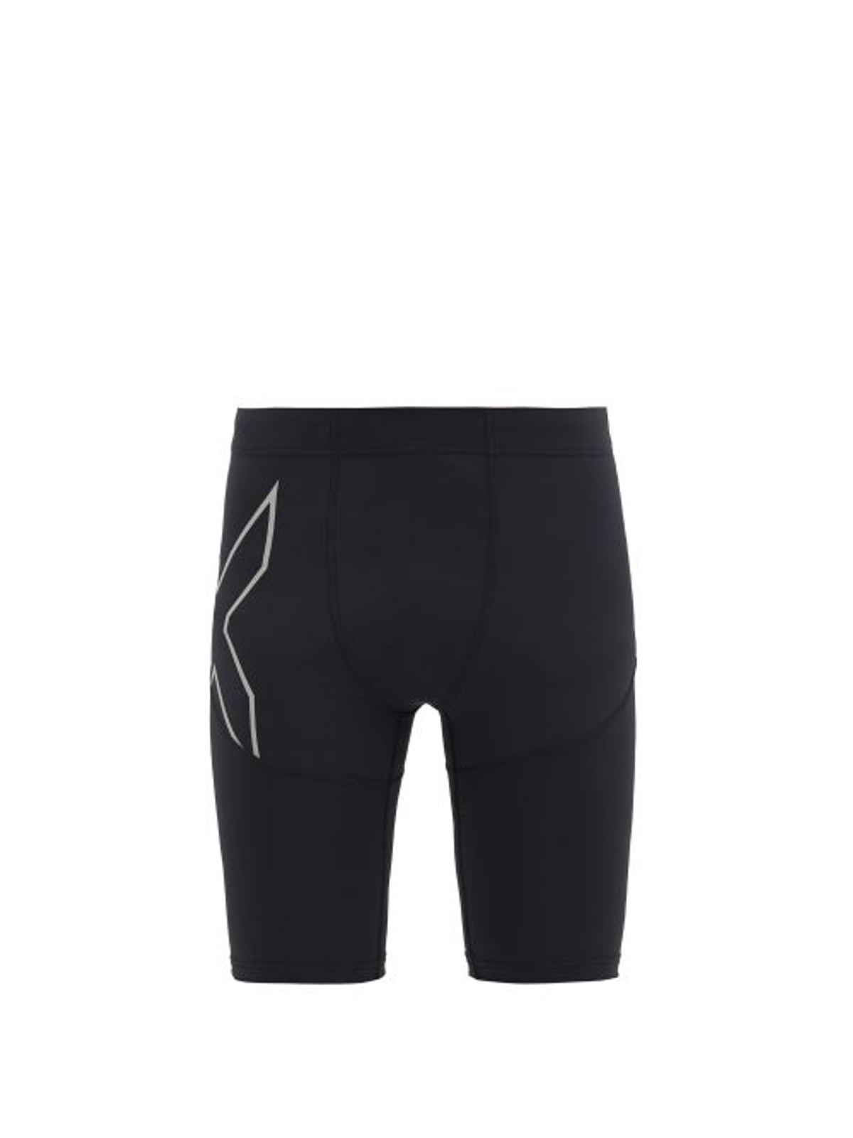 2XU Reflective-logo Compression Running Shorts In Black | WHAT’S ON THE ...