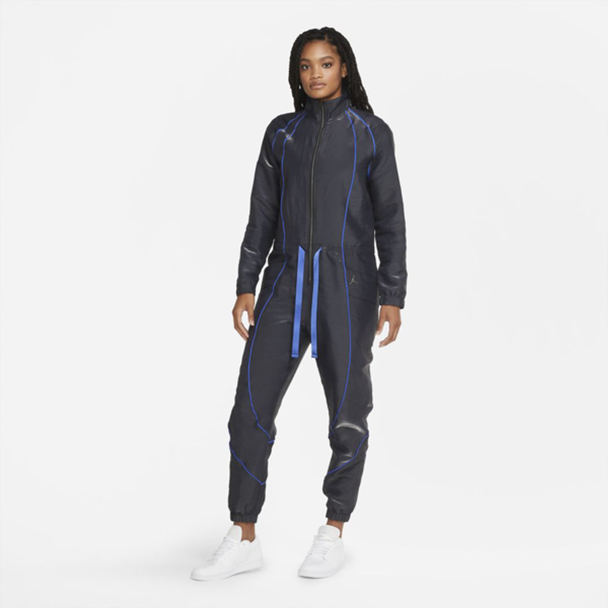 Jordan Women's Flight Suit (black) In Black,hyper Royal | WHAT’S ON THE ...