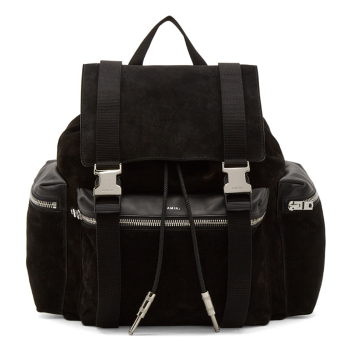 Amiri Amiri Black Suede Rucksack Backpack | WHAT’S ON THE STAR?