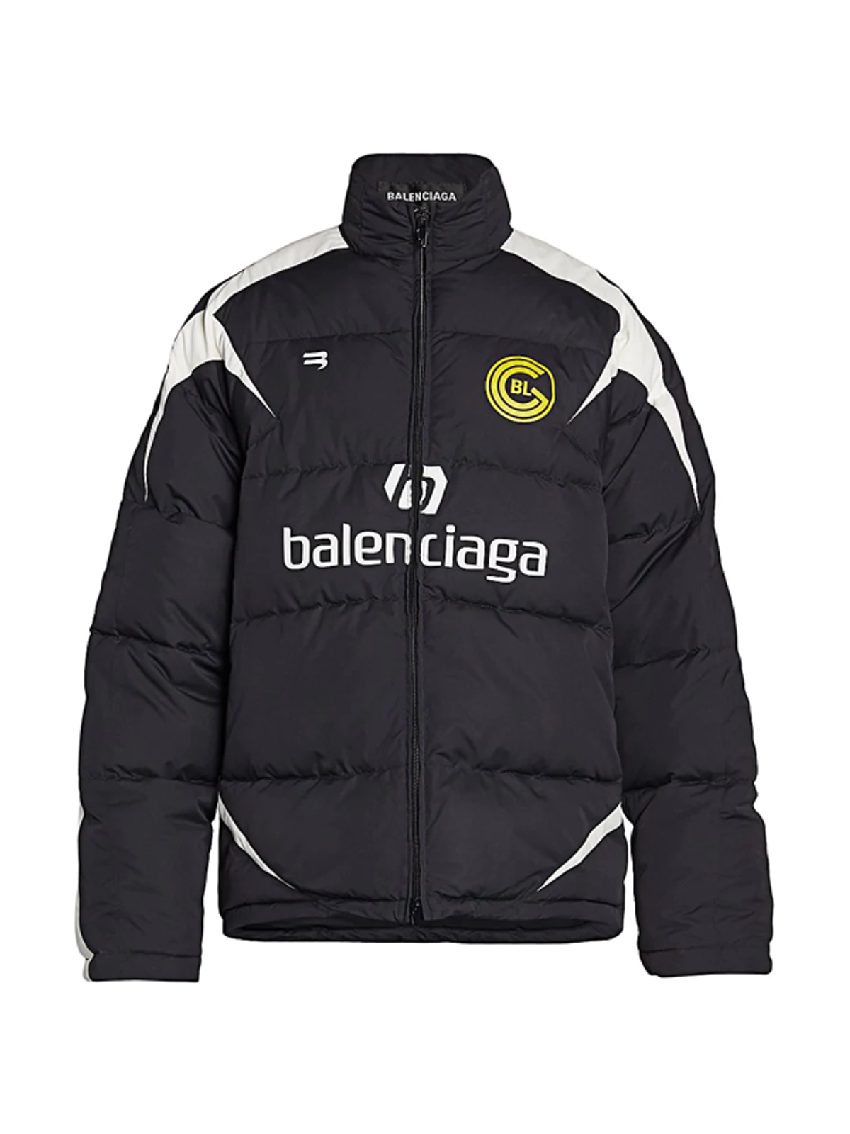 Balenciaga Soccer Puffer Jacket In Navy | WHAT’S ON THE STAR?