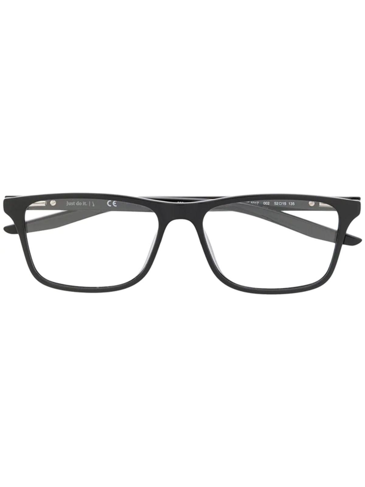 Nike Swoosh Square Glasse Frames In Black | WHAT’S ON THE STAR?