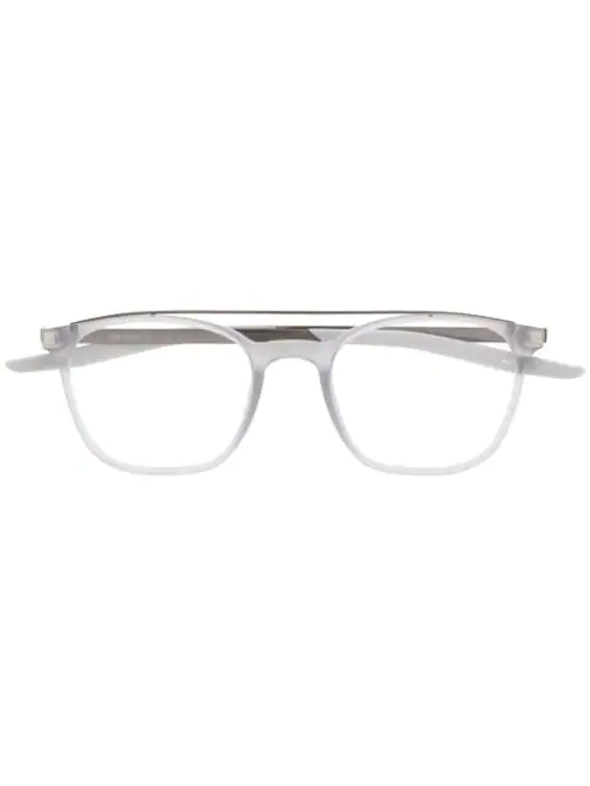 Nike Square Frame Optical Glasses In Grey | WHAT’S ON THE STAR?