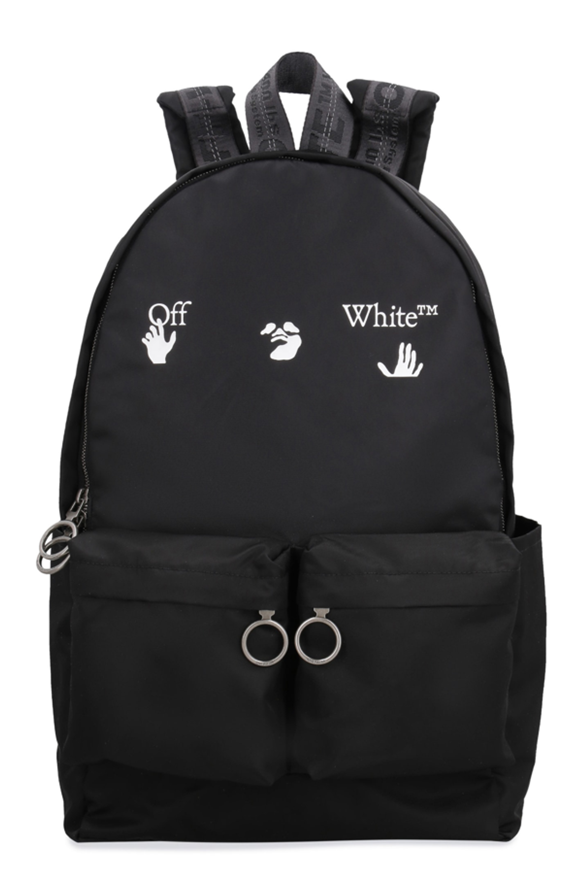 Off-White Technical Fabric Backpack In Black | WHAT’S ON THE STAR?