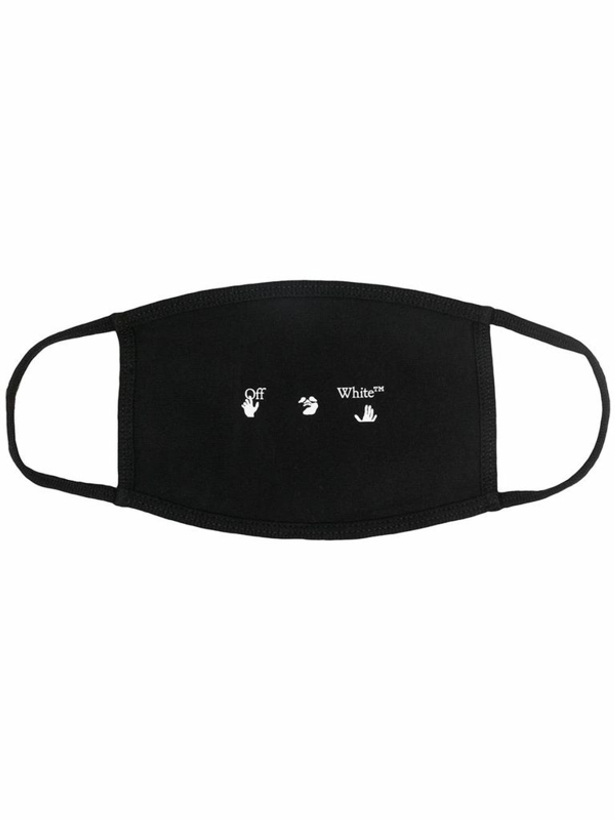Off-White Off-white Men's Black Cotton Mask | WHAT’S ON THE STAR?