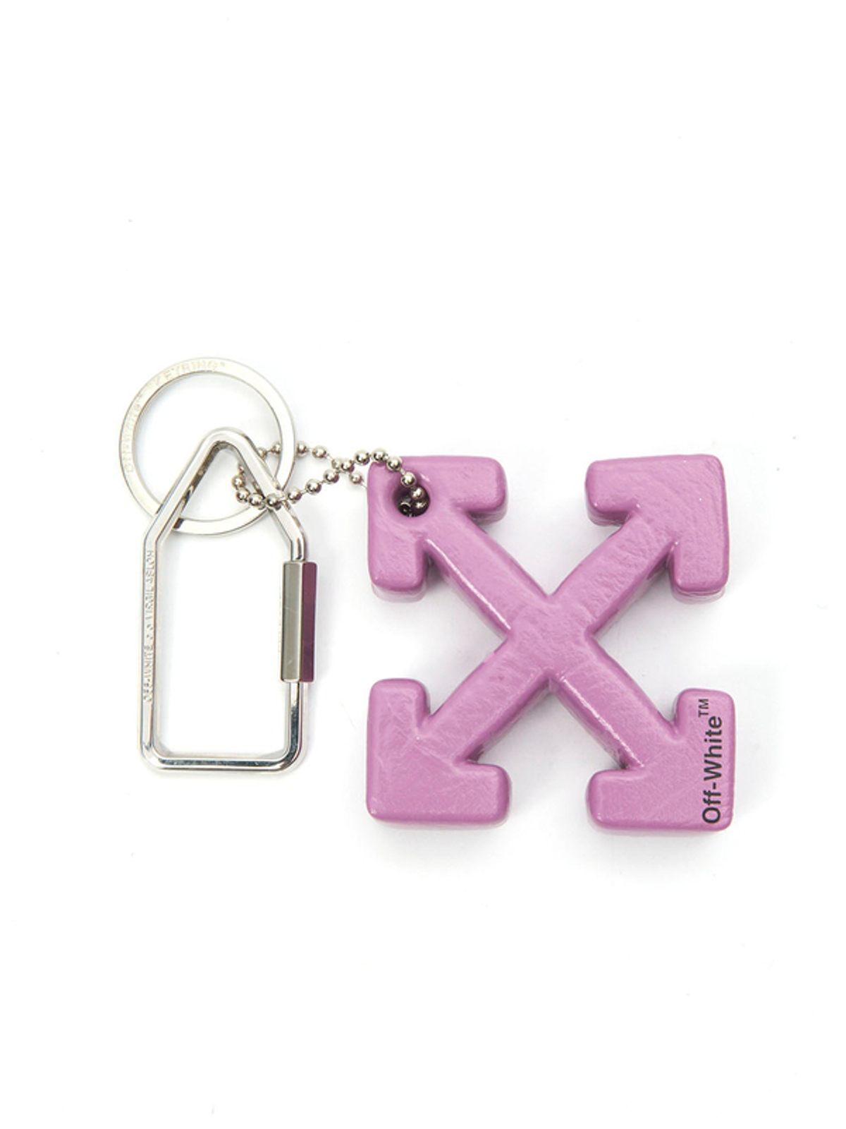 Off-White Cross Arrow Keyring Pink | WHAT’S ON THE STAR?