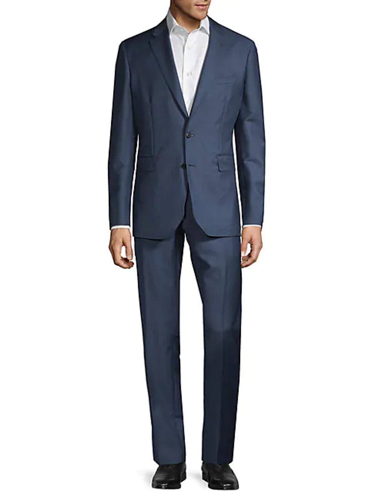 Burberry Standard-fit Wool-blend Suit In Blue | WHAT’S ON THE STAR?