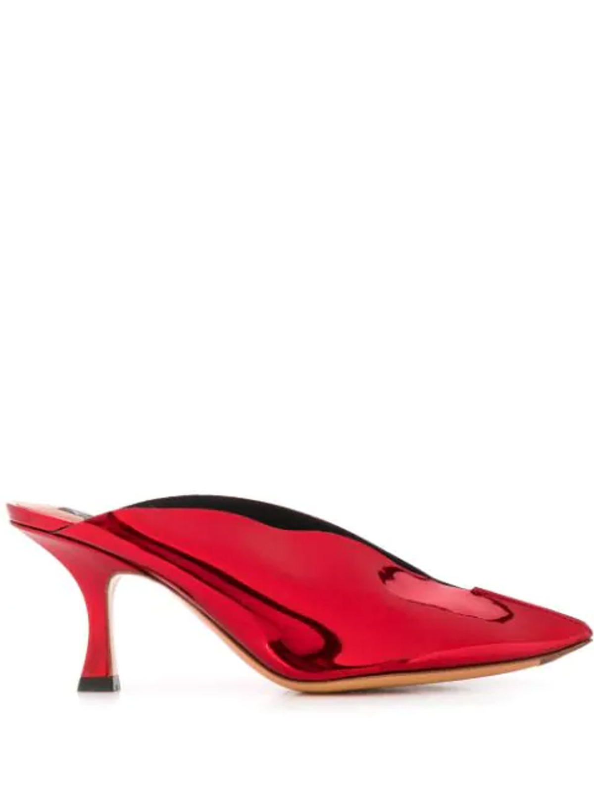 Y/Project Pointed Mule Pumps In Red | WHAT’S ON THE STAR?