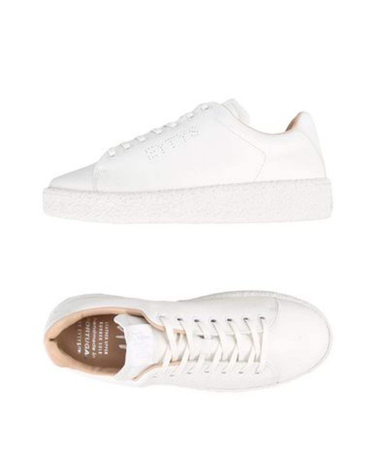 Eytys Ace Low-top Leather Trainers In White | WHAT’S ON THE STAR?