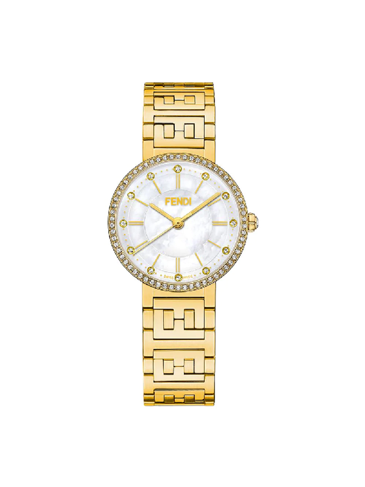 Fendi Forever Fendi Watch In Gold | WHAT’S ON THE STAR?