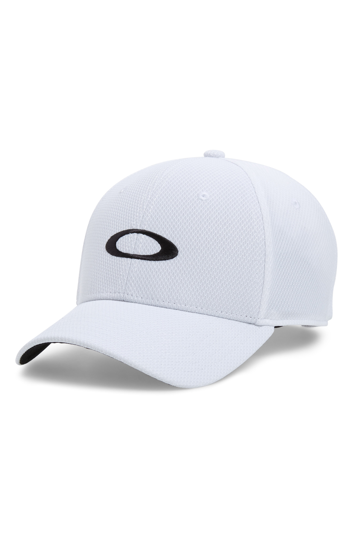 Oakley Golf Ellipse Embroidered Baseball Cap In White | WHAT’S ON THE STAR?