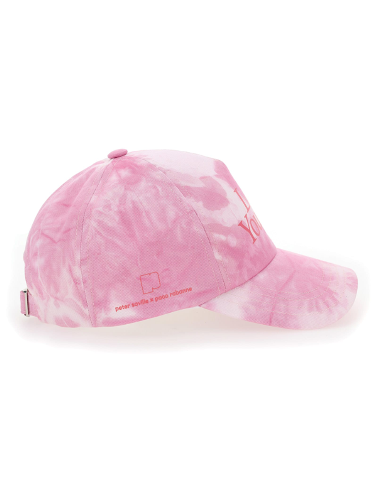 Paco Rabanne Peter Saville X Paco Rabanne Baseball Hat In Rose | WHAT’S ...