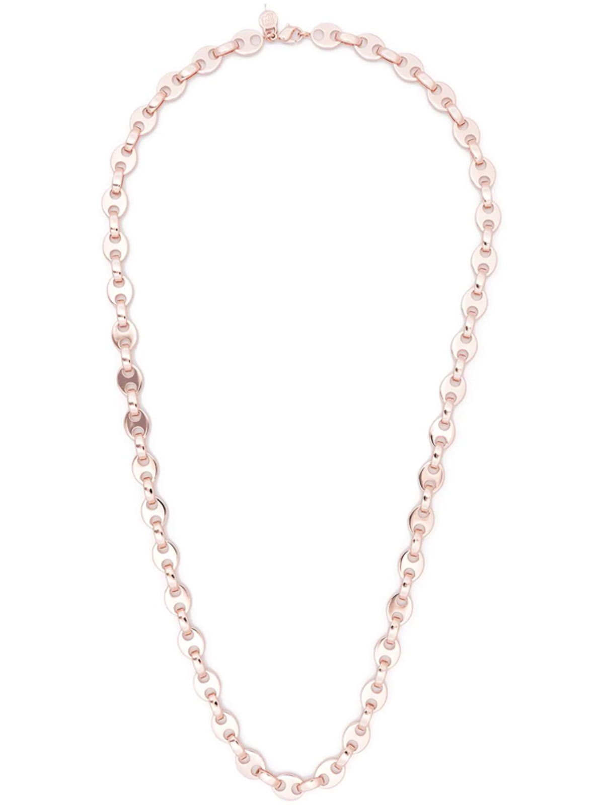 Paco Rabanne Link Chain Necklace In Pink | WHAT’S ON THE STAR?