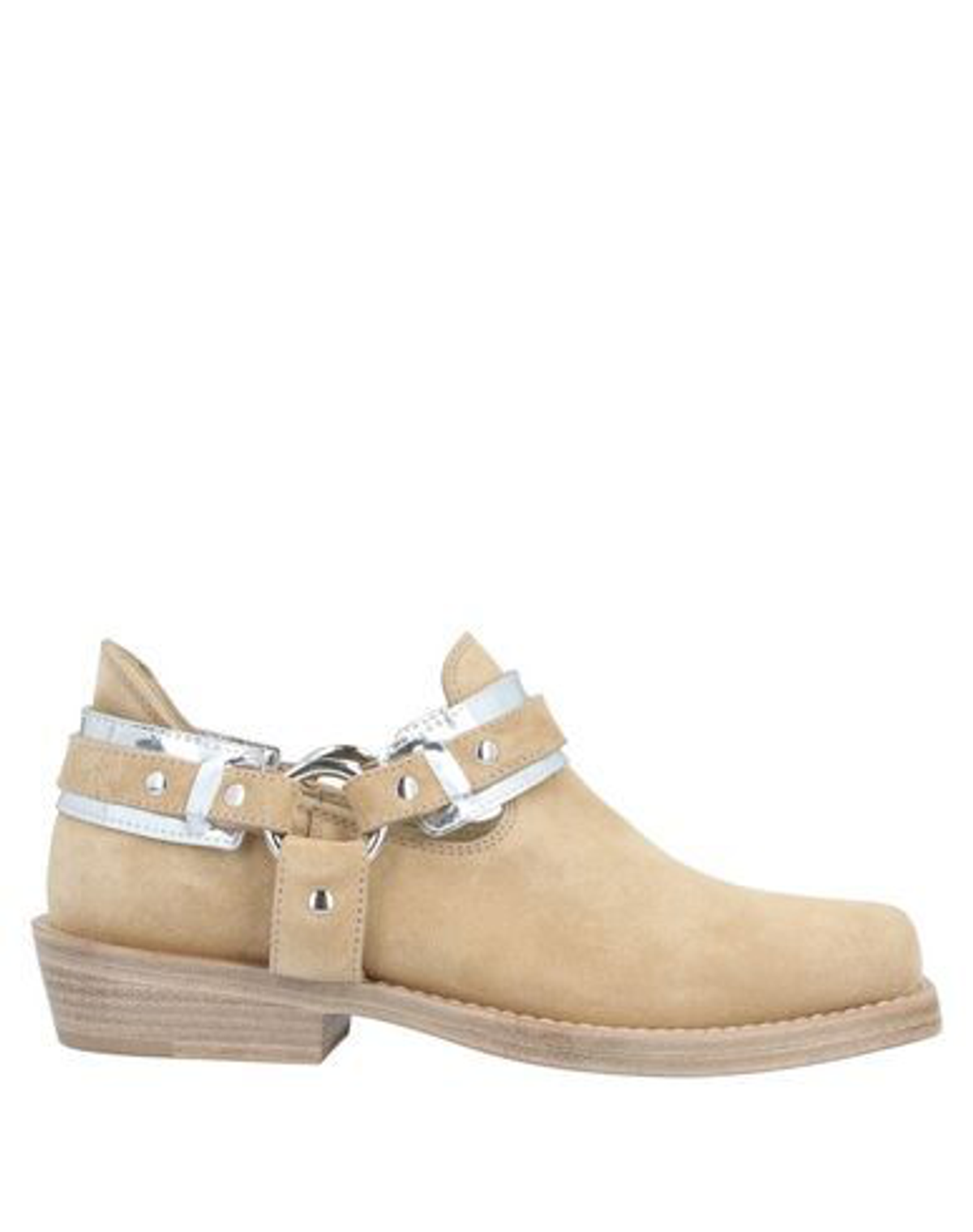 Paco Rabanne Ankle Boot In Beige | WHAT’S ON THE STAR?