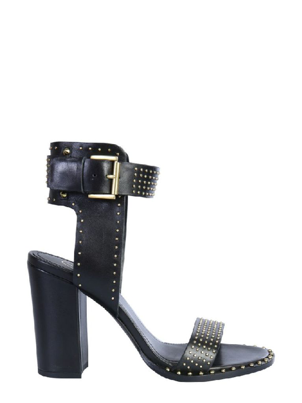 Ash Ash Women's Black Leather Sandals | WHAT’S ON THE STAR?