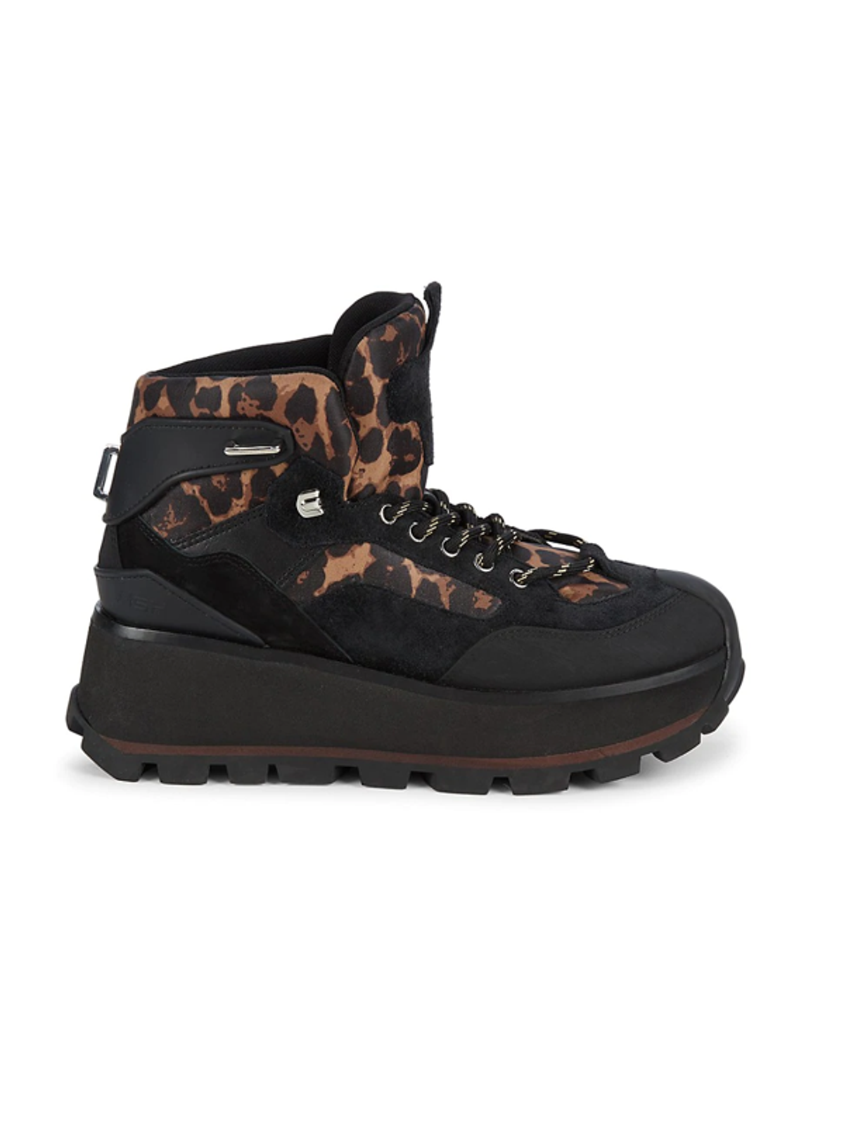 Ash Women's Sonic Zebra-print Calf Hair Hiking Boots In Black | WHAT’S ...