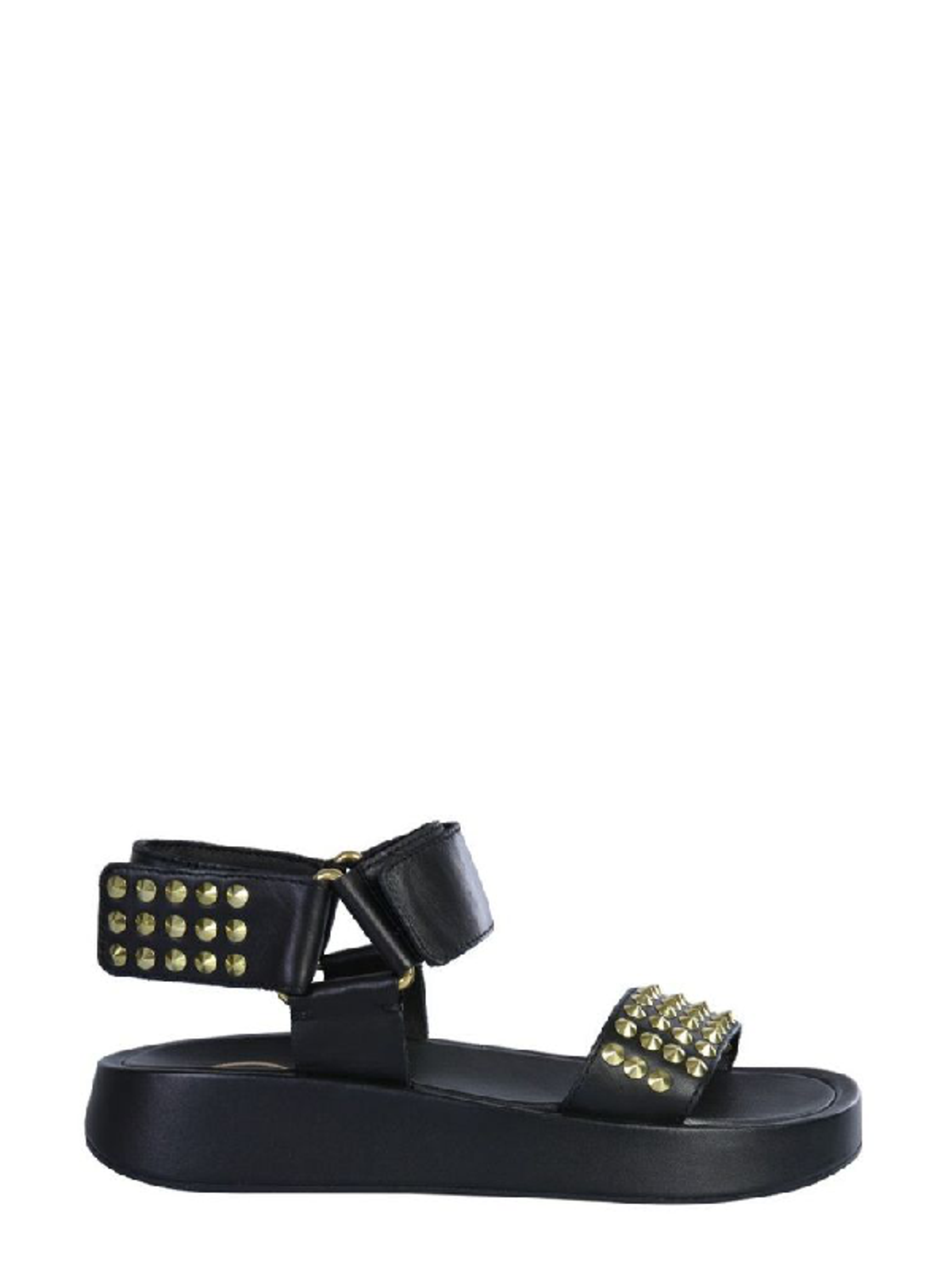 Ash "volcano Sandals" In Black | WHAT’S ON THE STAR?