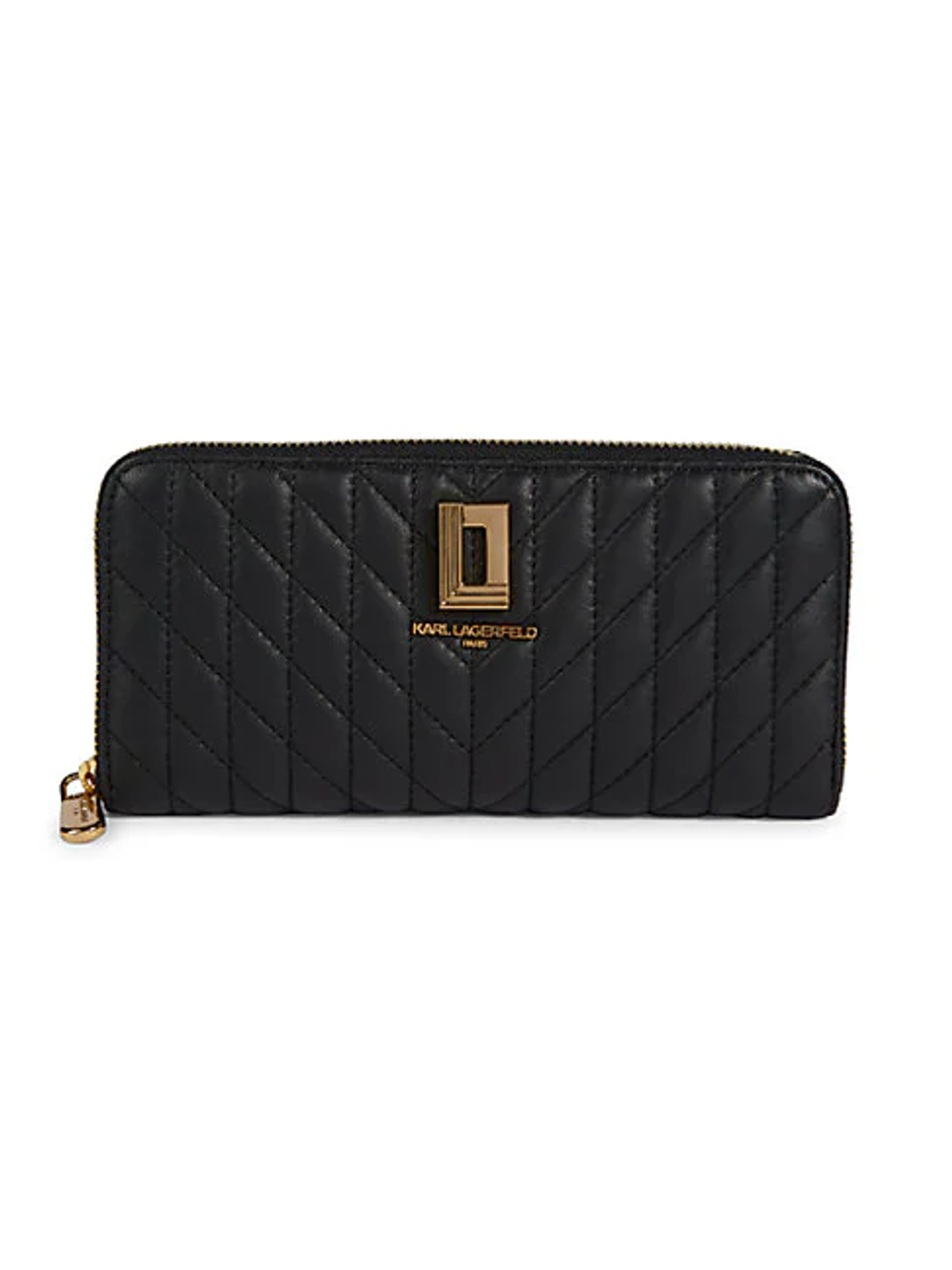 Karl Lagerfeld Quilted Leather Wallet | WHAT’S ON THE STAR?