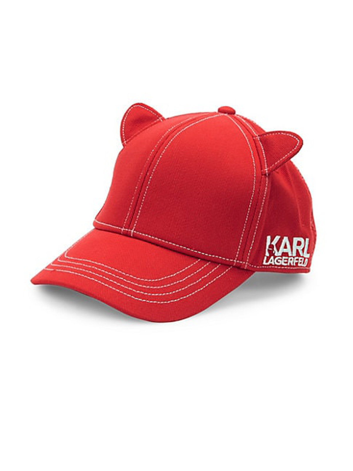 Karl Lagerfeld Cat Ear Baseball Cap | WHAT’S ON THE STAR?