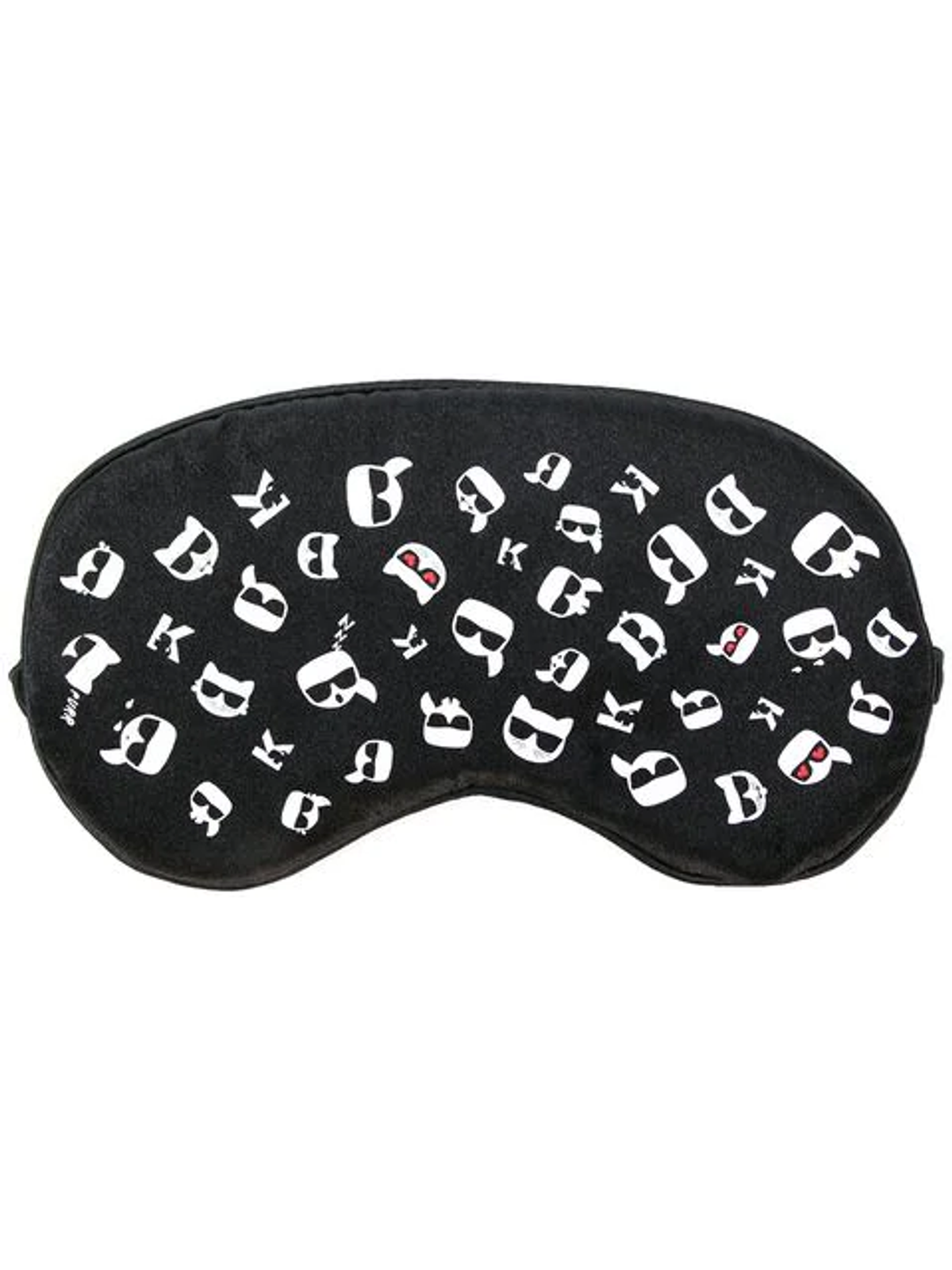 Karl Lagerfeld Ikonik Sleeping Mask In Black | WHAT’S ON THE STAR?