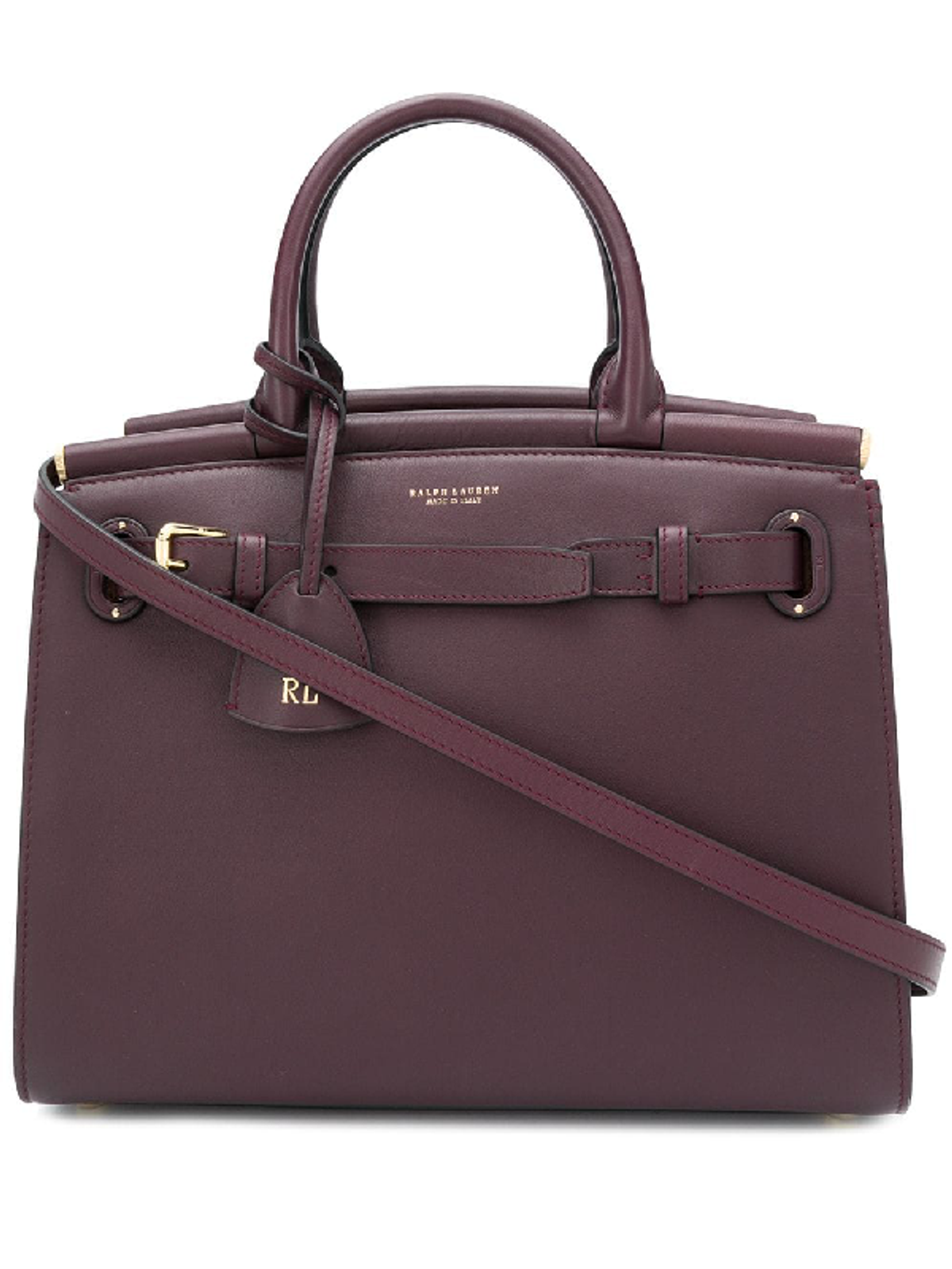 Ralph Lauren Rl50 Medium Tote Bag In Red | WHAT’S ON THE STAR?