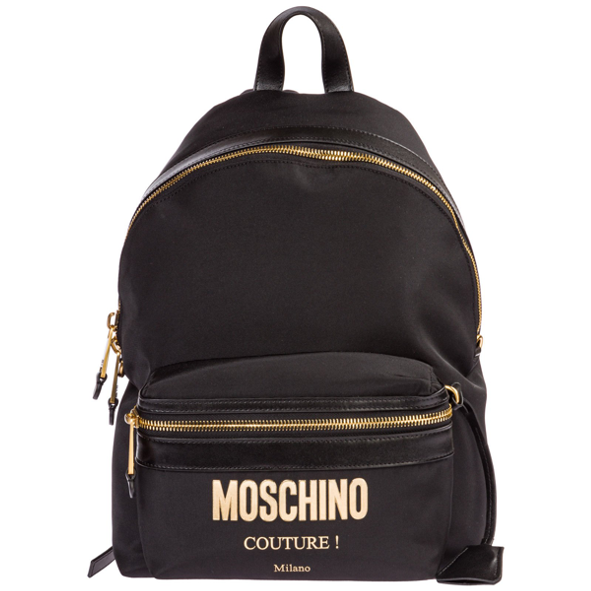 Moschino Moschino Logo Printed Backpack In Black | WHAT’S ON THE STAR?
