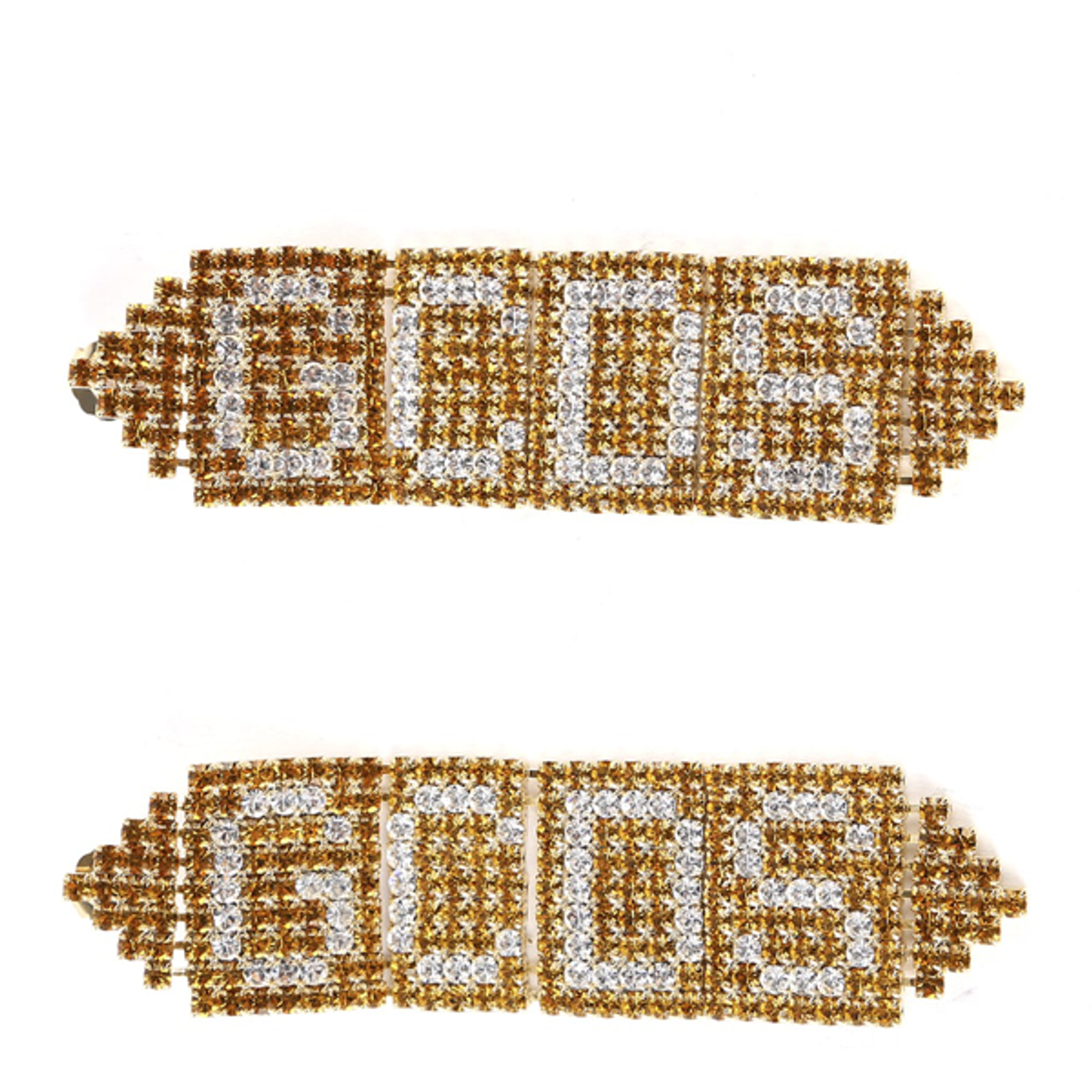 GCDS Gold Logo Earrings | WHAT’S ON THE STAR?