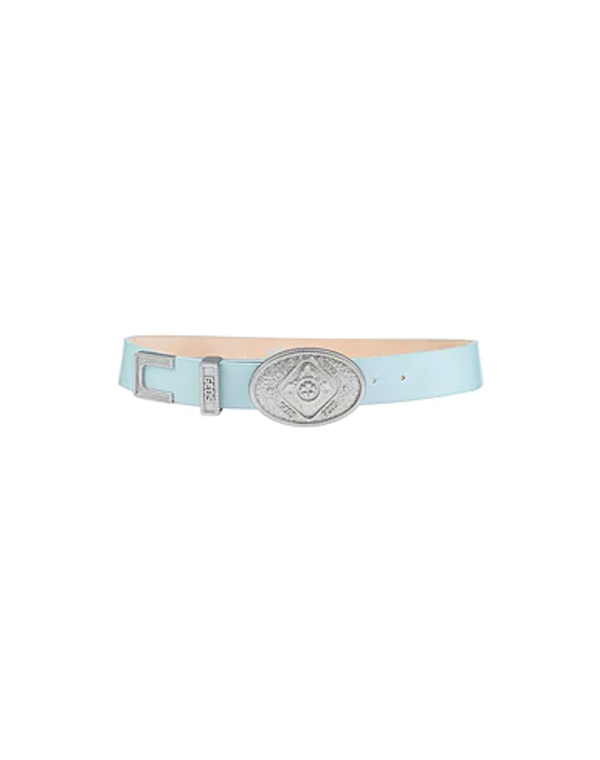 GCDS Regular Belt In Blue | WHAT’S ON THE STAR?