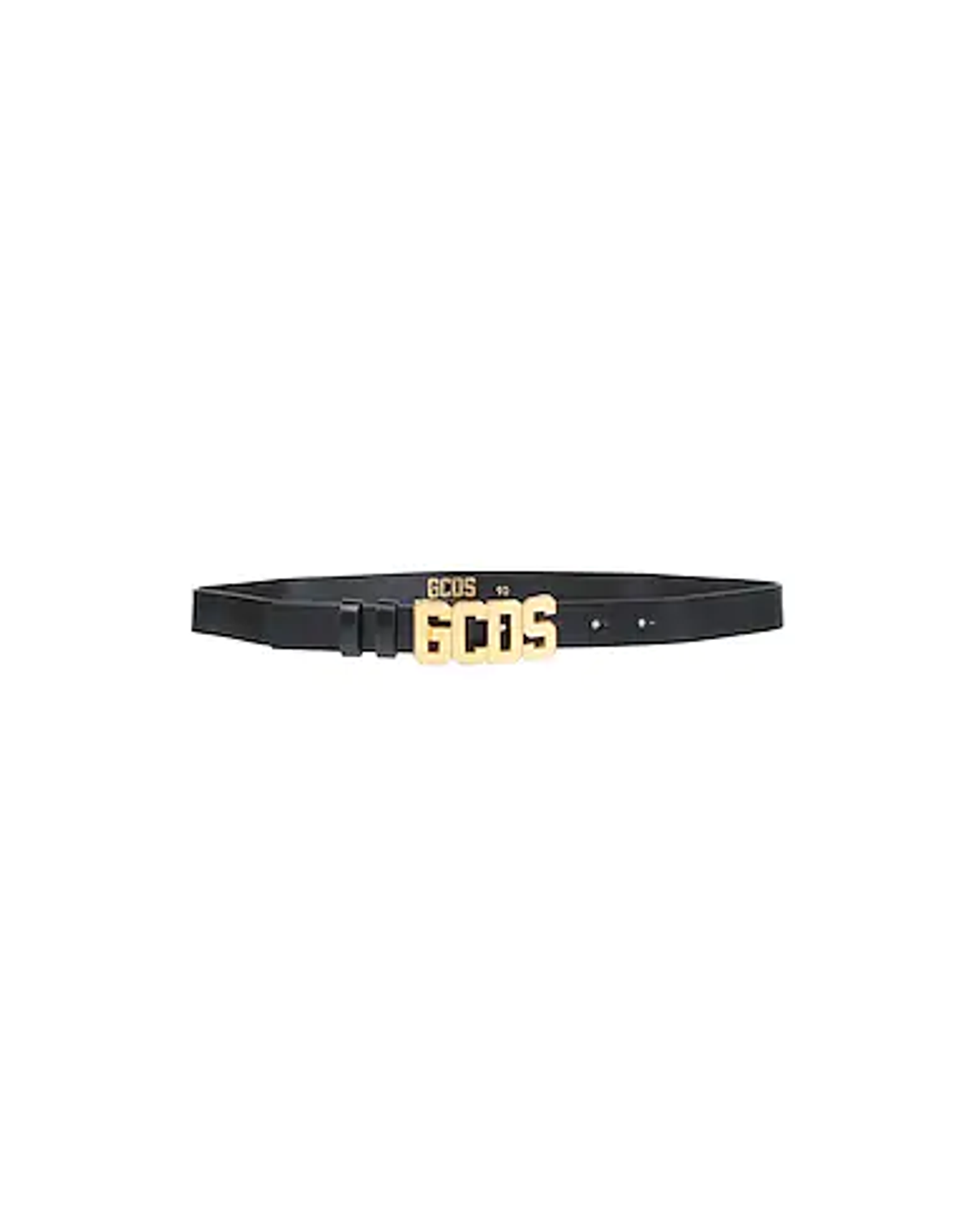 GCDS Regular Belt In Black | WHAT’S ON THE STAR?