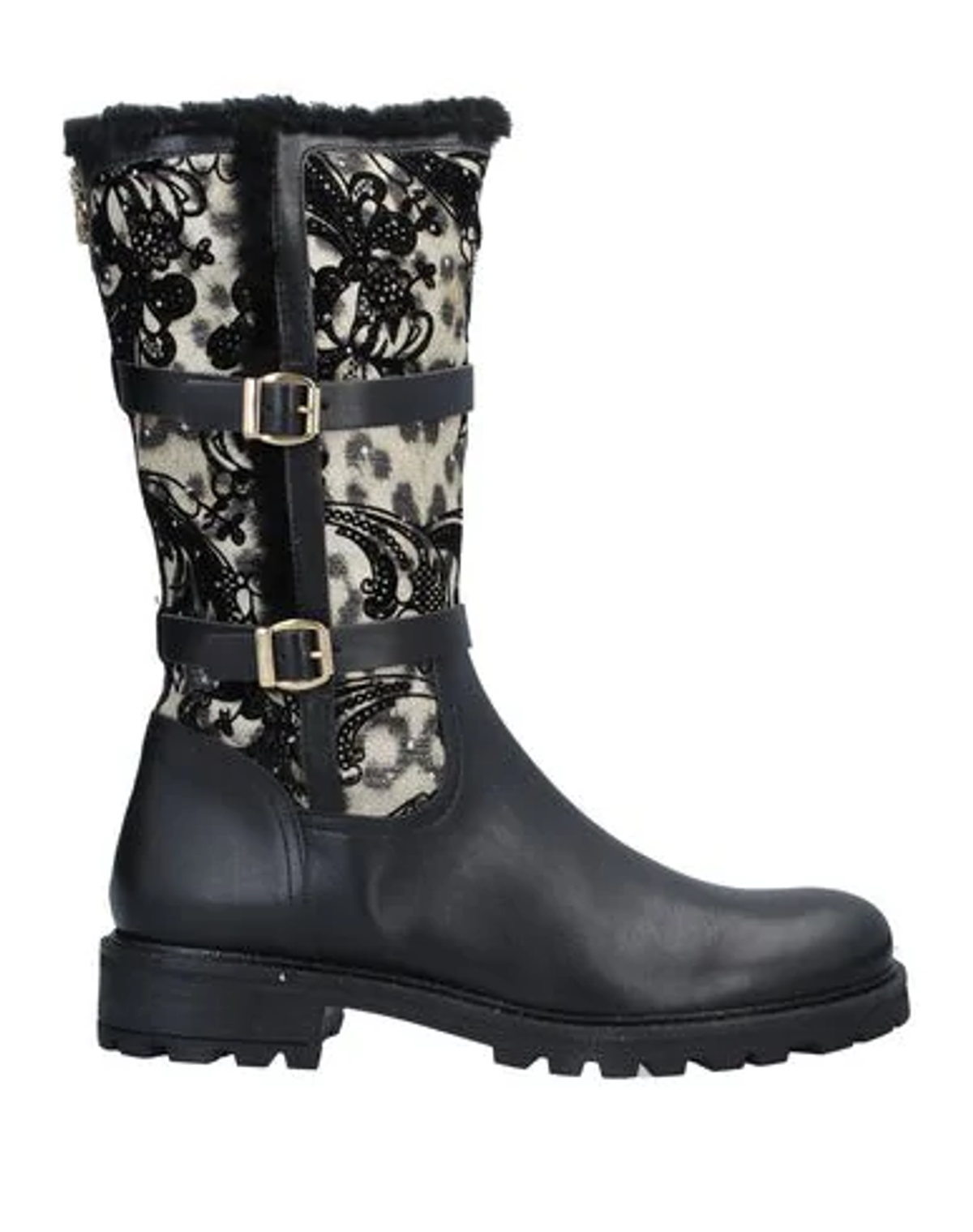 Roberto Cavalli Biker Boots In Black | WHAT’S ON THE STAR?
